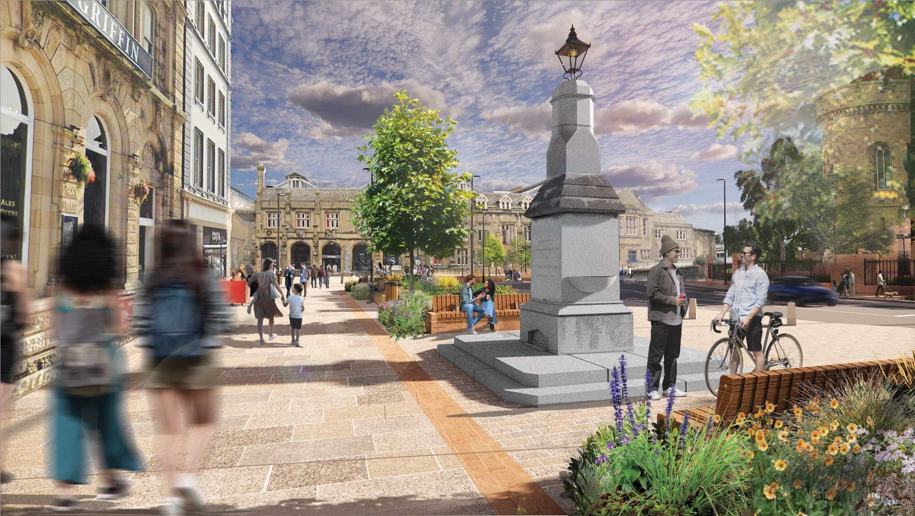 Planning approval granted for Carlisle train station Court Square | BDP