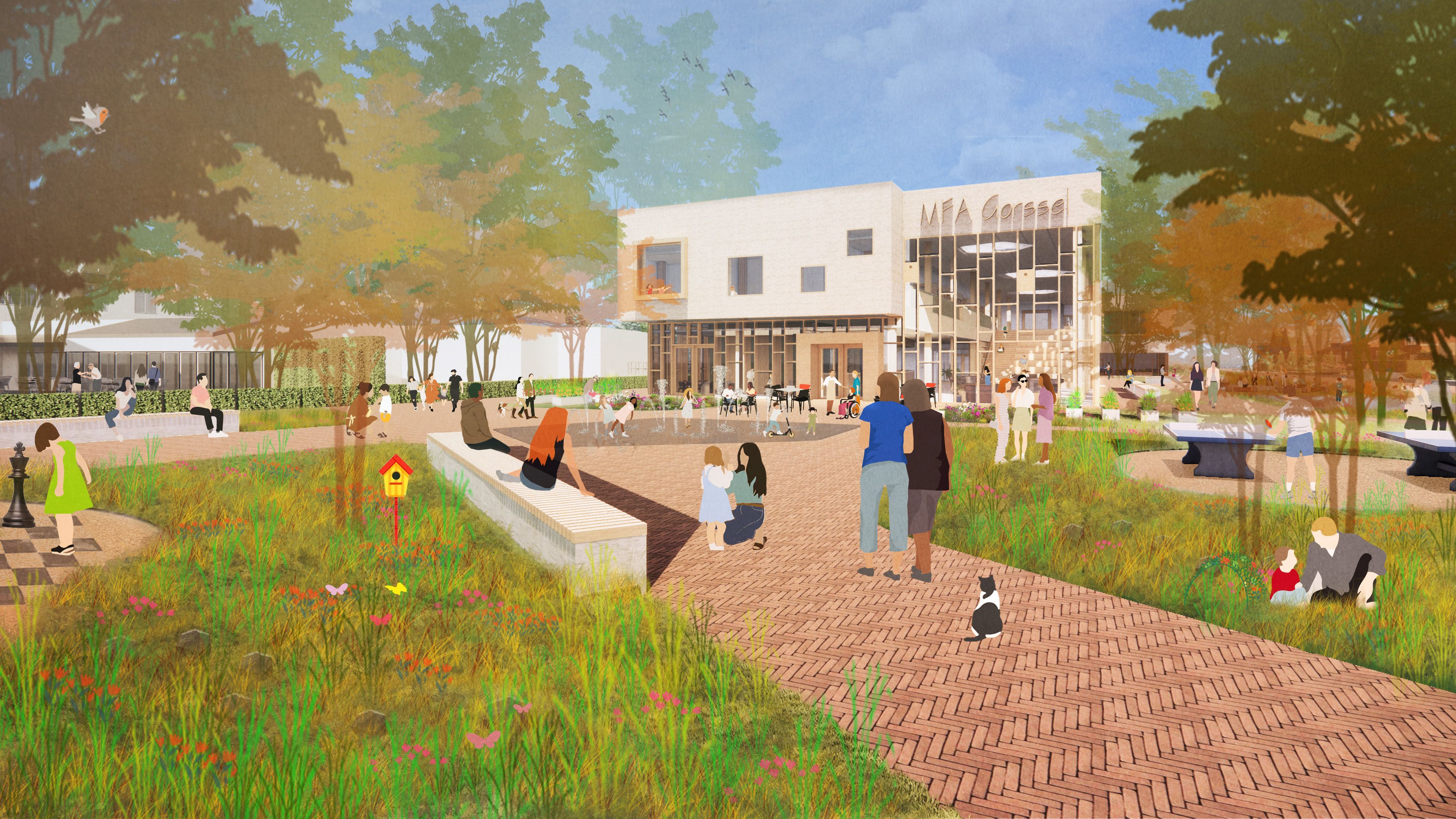 BDP unveils a new 'community living room' in Gorssel | BDP