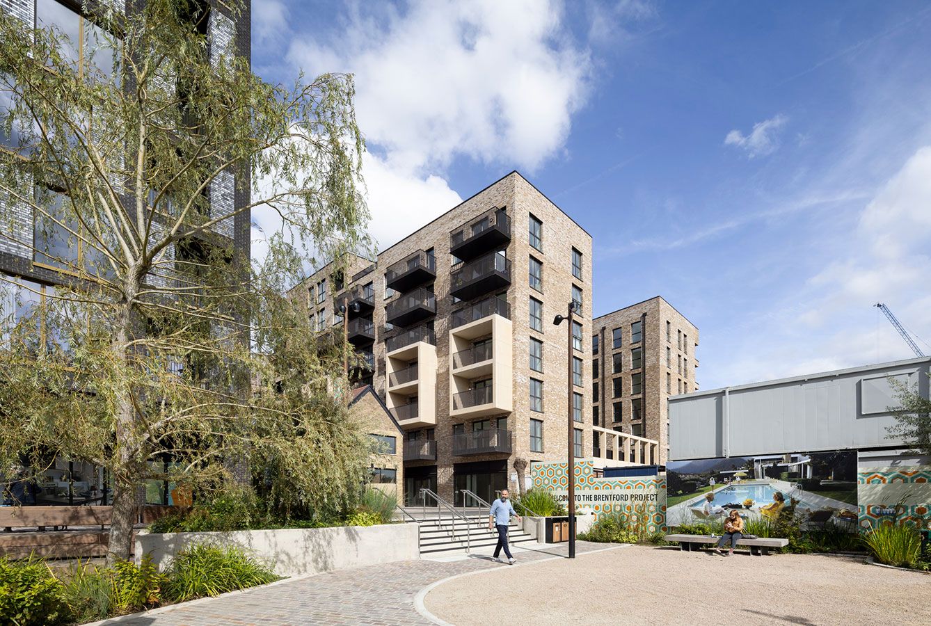 New affordable, riverside homes open at Brentford Waterside | BDP