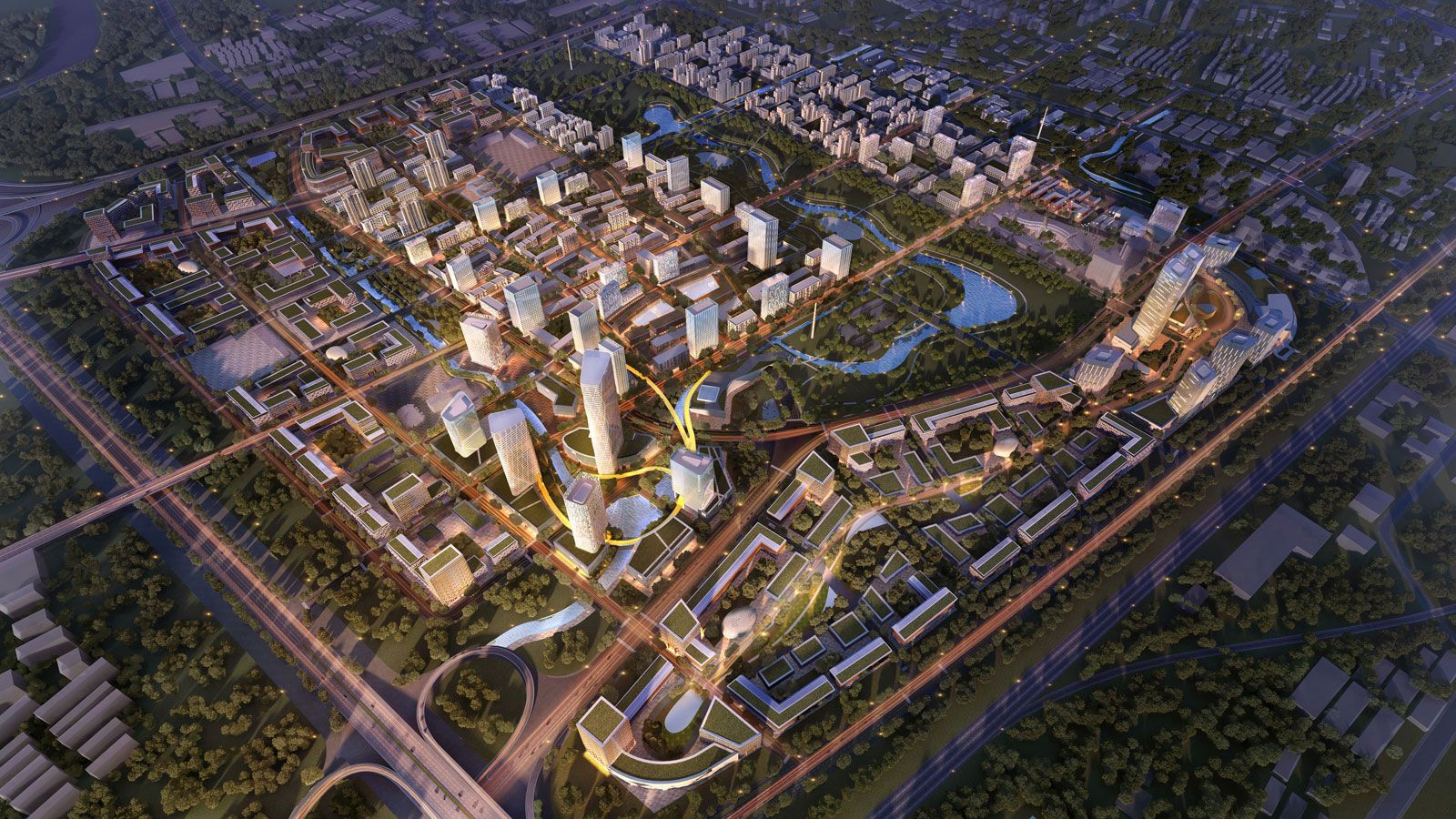 上海桃浦科技智慧城深化城市设计 | BDP