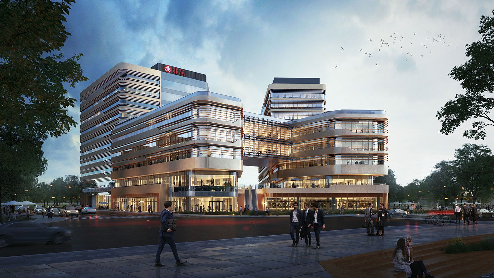 Hi Tech Office Building Facades